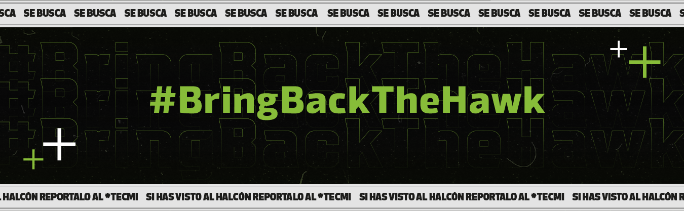 Se busca el halcón Tecmilenio ¿Lo has visto?