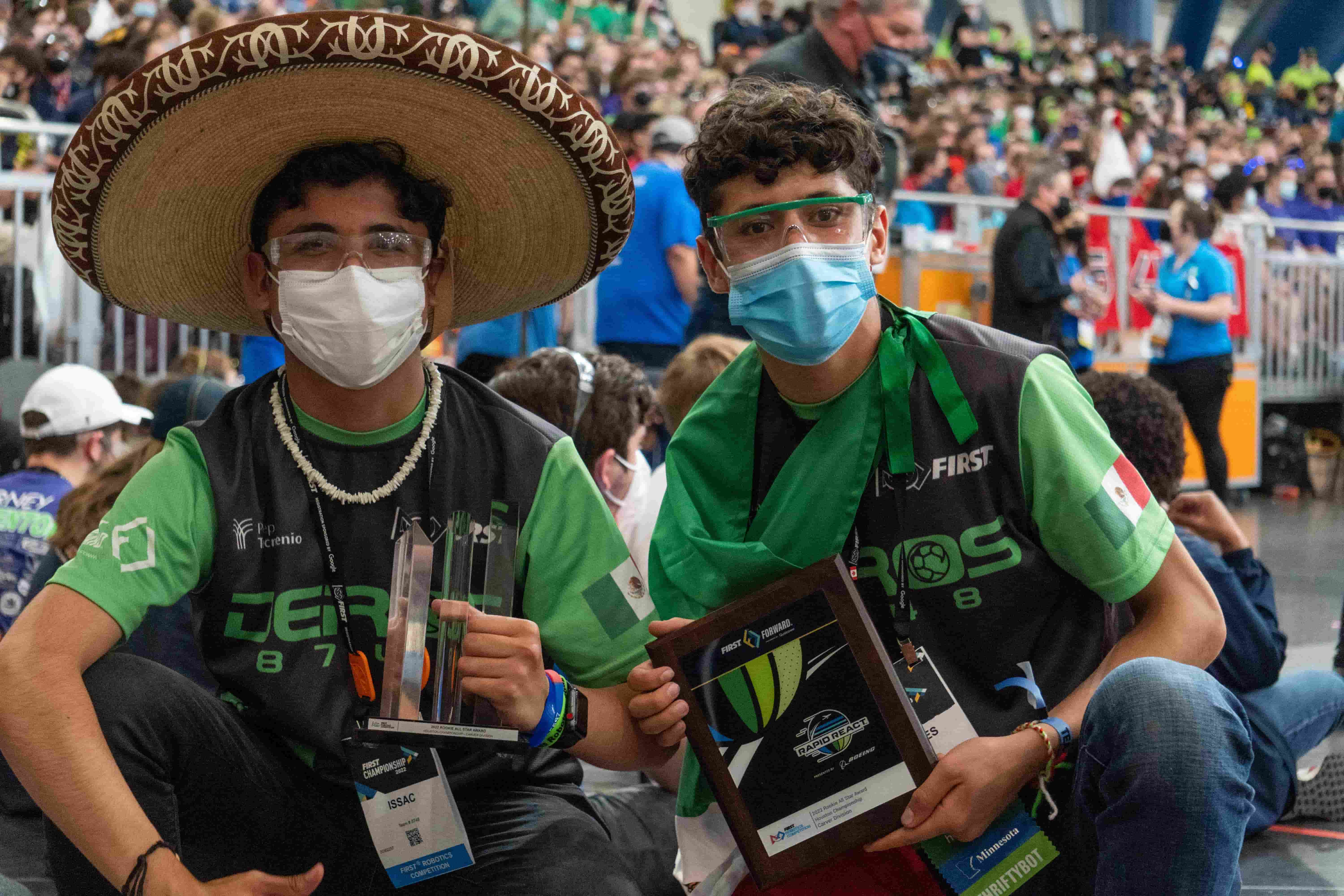 Equipos de Prepa Tecmilenio premiados en mundial de robótica FIRST 2022